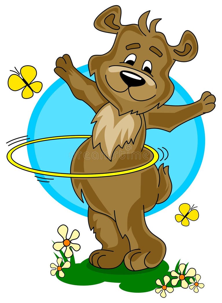Hula Hoop Animal Stock Illustrations – 299 Hula Hoop Animal Stock ...