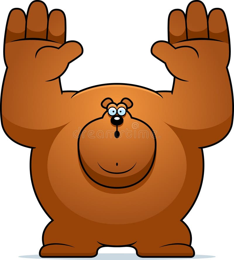 Scared Bear Cartoon Stock Illustrations – 273 Scared Bear Cartoon Stock ...