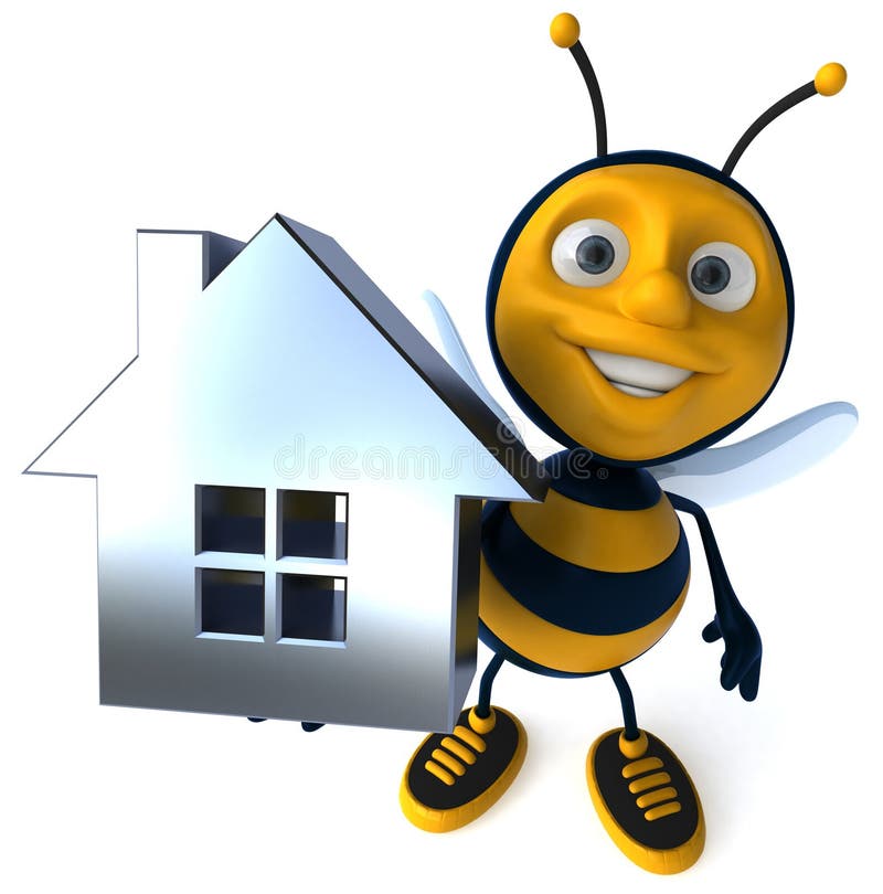 Working bee stock illustration. Illustration of flight - 16394214