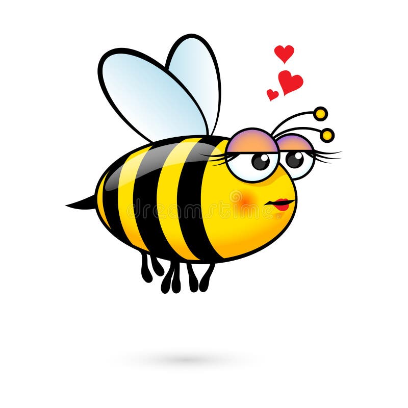Female Bee Cartoon Stock Illustrations – 506 Female Bee Cartoon Stock ...