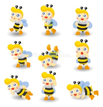 Cartoon Bee Group Stock Illustrations – 1,530 Cartoon Bee Group Stock ...