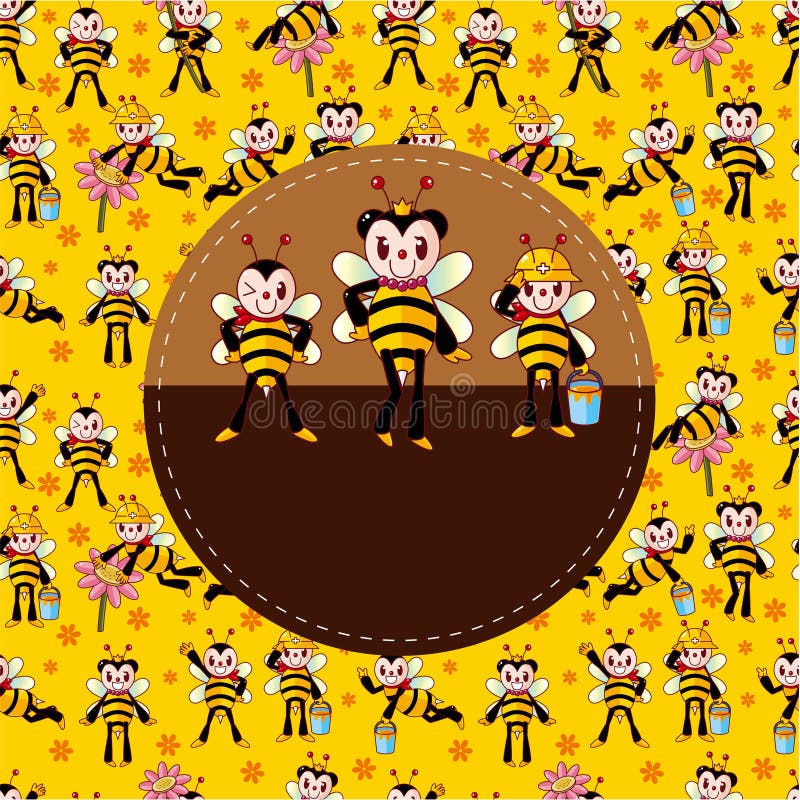3+ Cartoon bee border Free Stock Photos - StockFreeImages