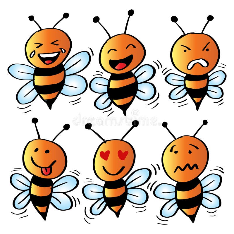 Sad Bee Clipart Stock Illustrations – 46 Sad Bee Clipart Stock ...