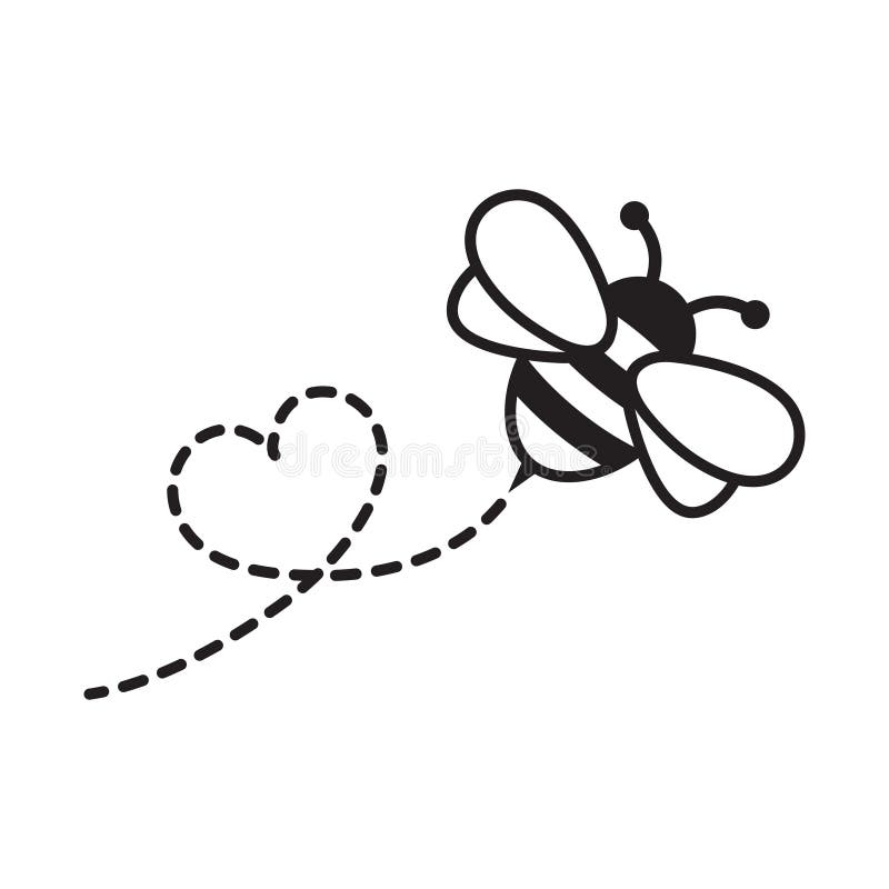 Bee Buzz Trail Heart