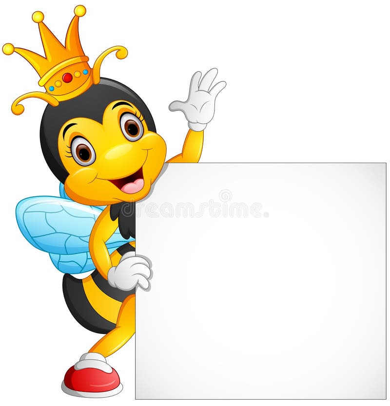 Bee Holding Sign Stock Illustrations – 244 Bee Holding Sign Stock ...