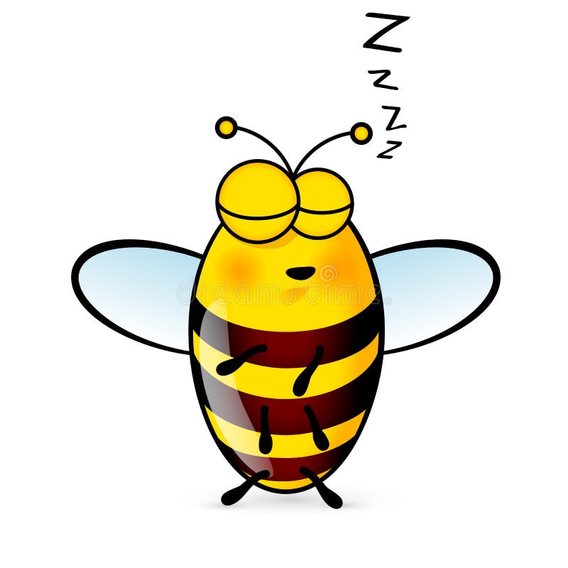 Cartoon Bee stock vector. Illustration of drawing, buzz - 69329350