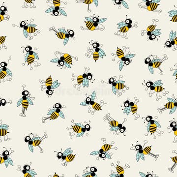 Cartoon Dancing Bees Stock Illustrations – 22 Cartoon Dancing Bees ...