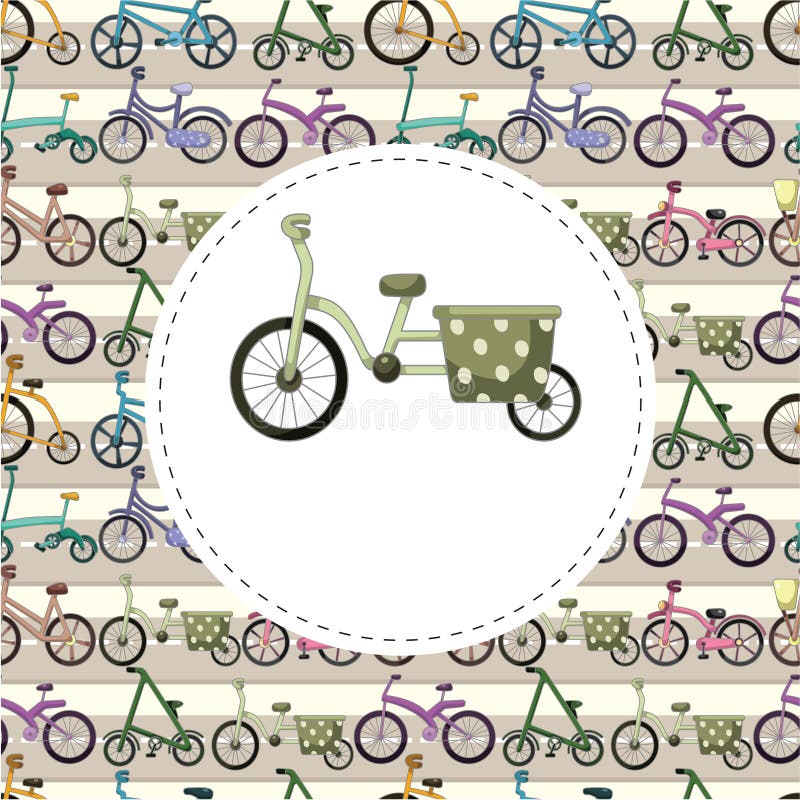 7+ Cartoon bicycle card Free Stock Photos - StockFreeImages