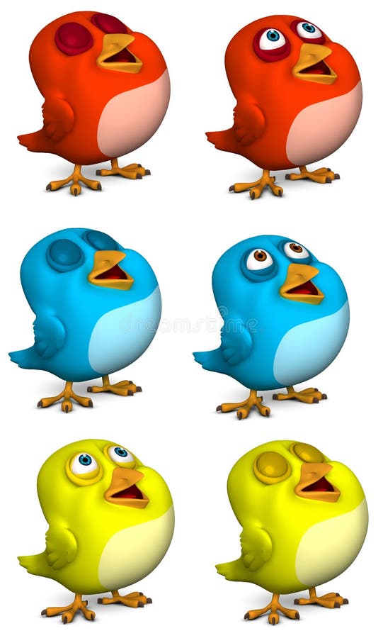 Cartoon bird stock illustration. Illustration of cute - 27102939