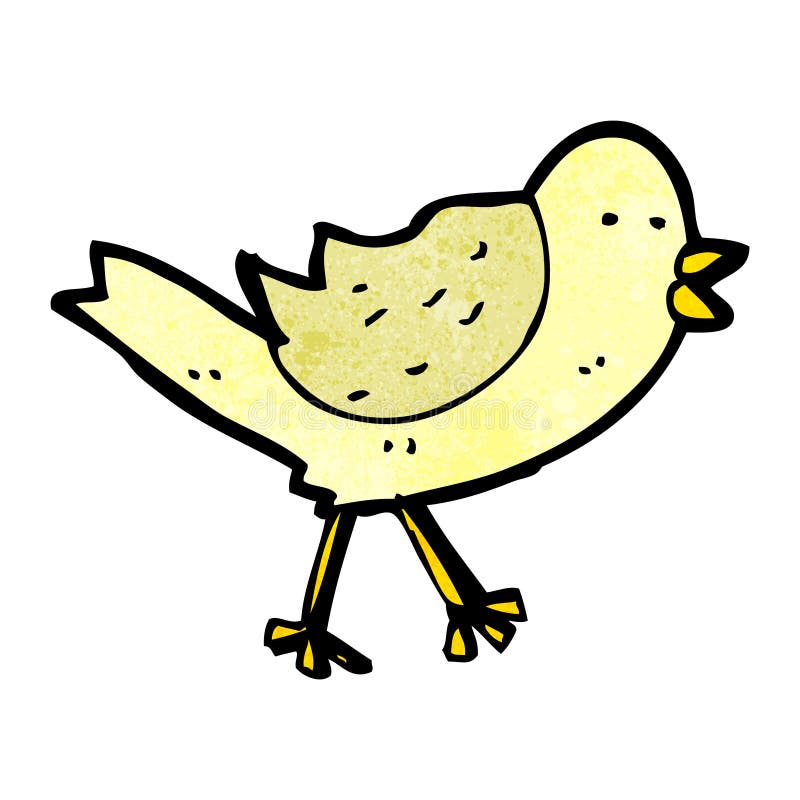 Cartoon bird stock vector. Illustration of drawn, character - 38085568