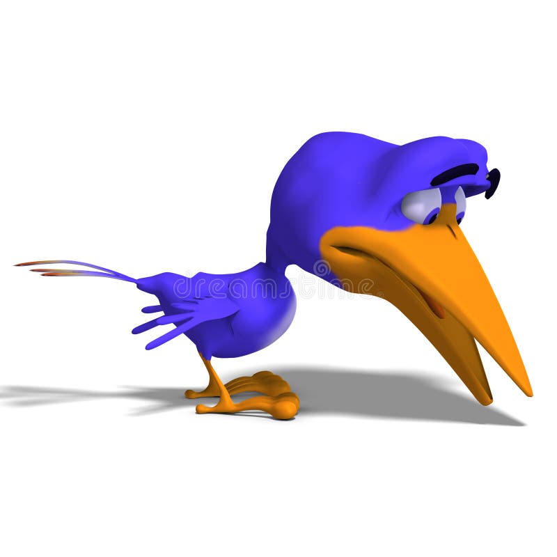 Cartoon Bird Twitter stock illustration. Illustration of generated ...