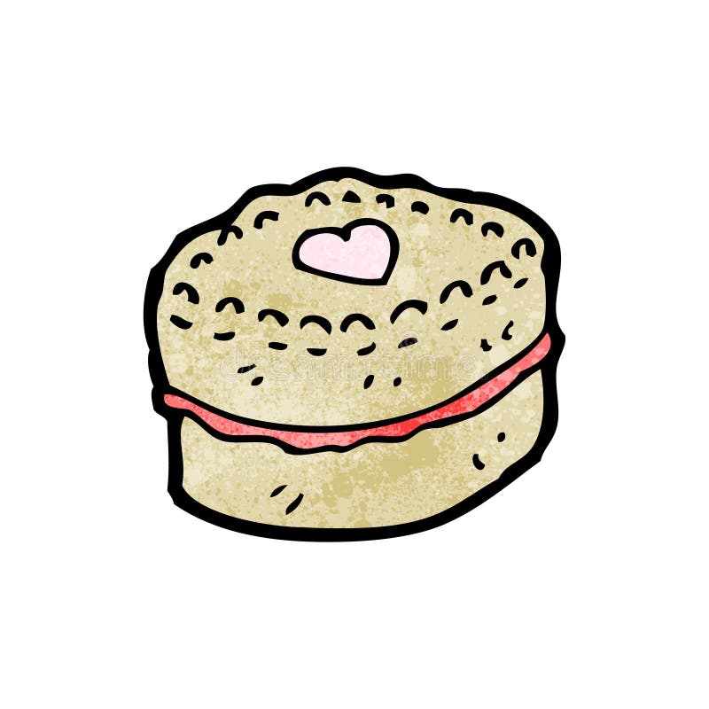 Cartoon biscuit stock vector. Illustration of sketch - 38057375
