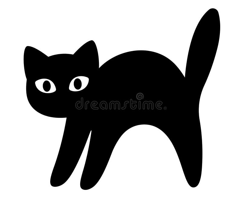 Cartoon Scared Black Cat Stock Illustrations 517 Cartoon Scared Black Cat Stock Illustrations