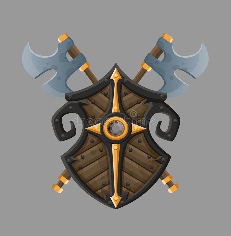 Cartoon Metal Shield Stock Illustrations – 3,724 Cartoon Metal Shield ...