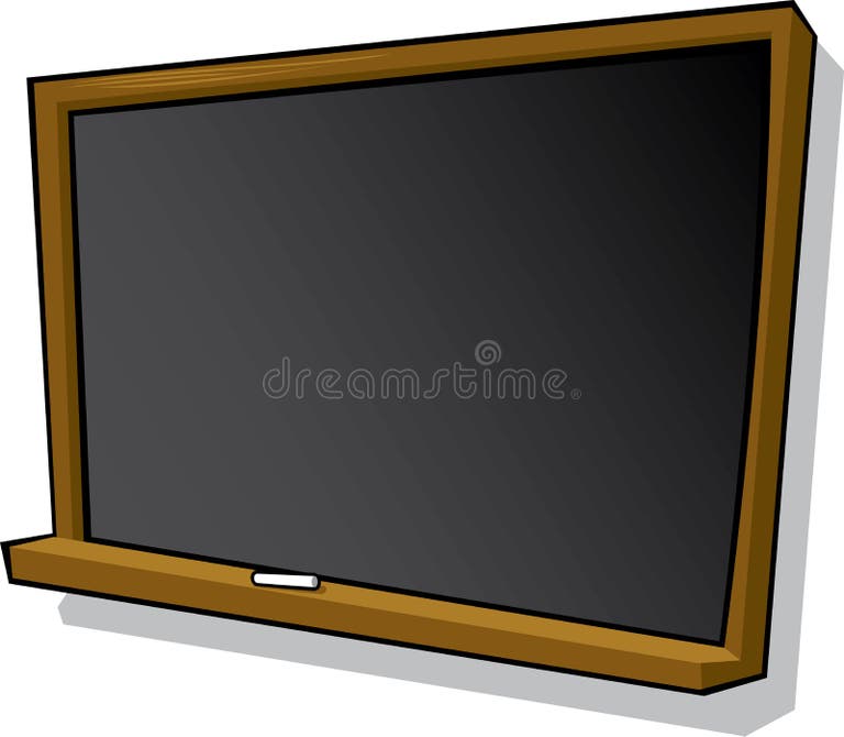 Chalk Blackboard Cartoon Stock Illustrations – 14,667 Chalk Blackboard ...