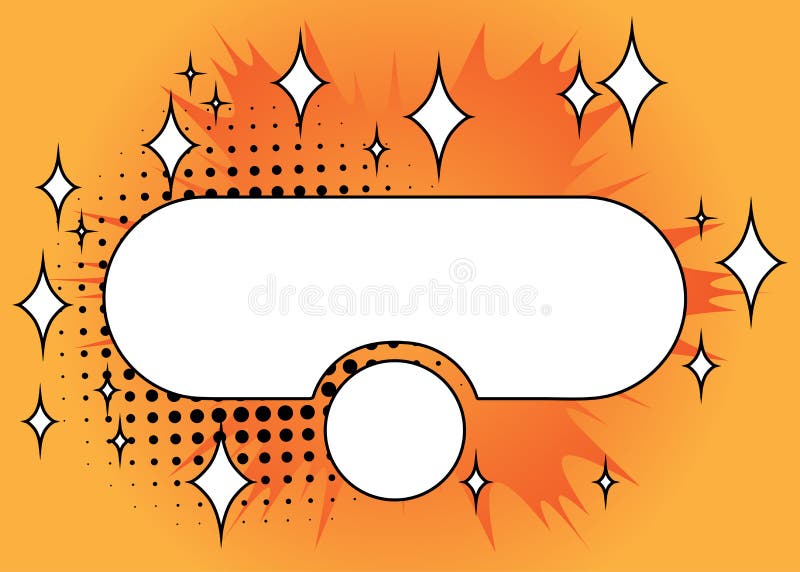 Cartoon Blank Banner. Advertisement Icon Stock Vector - Illustration of ...