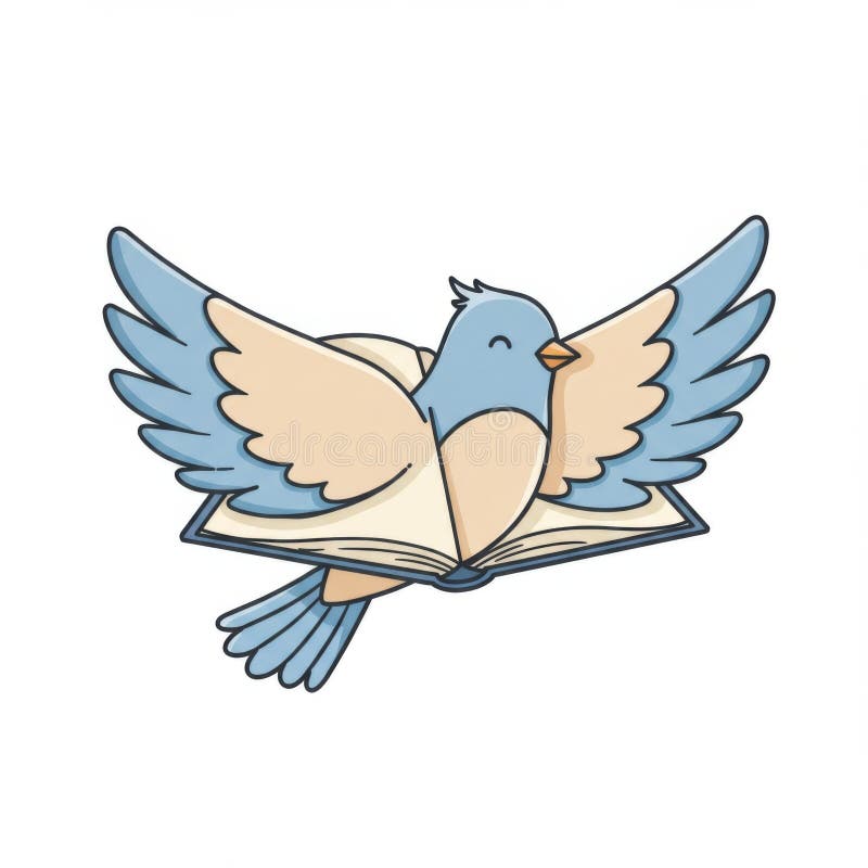 Book Flying Bird Open Stock Illustrations – 648 Book Flying Bird Open Stock Illustrations ...