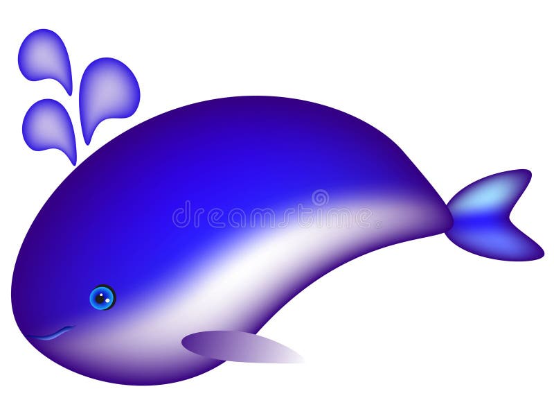 Fat Whale Cartoon Stock Illustrations – 209 Fat Whale Cartoon Stock ...