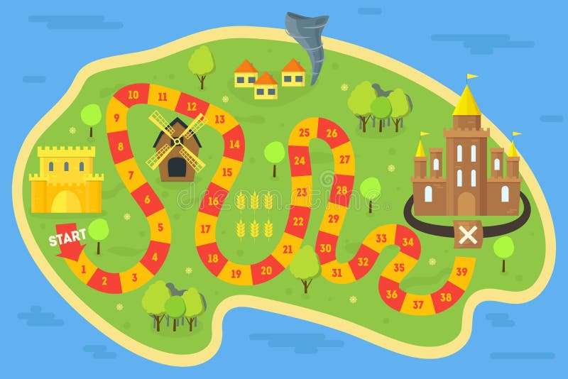 Cartoon Game Map Stock Illustrations – 6,665 Cartoon Game Map Stock ...