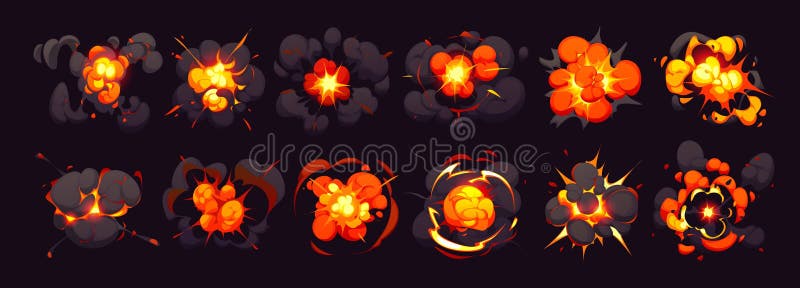 Effect Sprite Blast Fx Game Sequence Stock Illustrations – 56 Effect ...