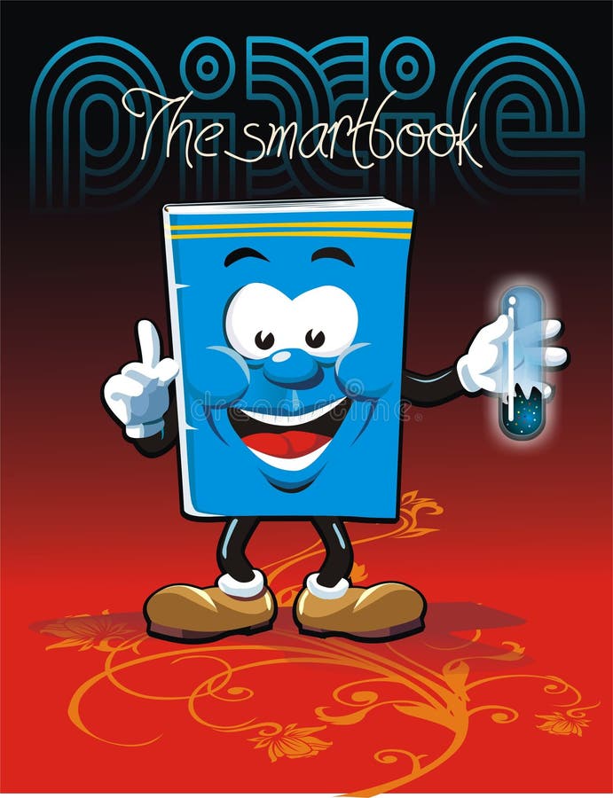 Cartoon book stock illustration. Illustration of character - 14481865