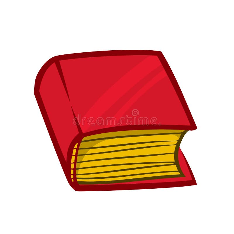 Cartoon Book of Spells. Vector Illustration Stock Vector - Illustration ...