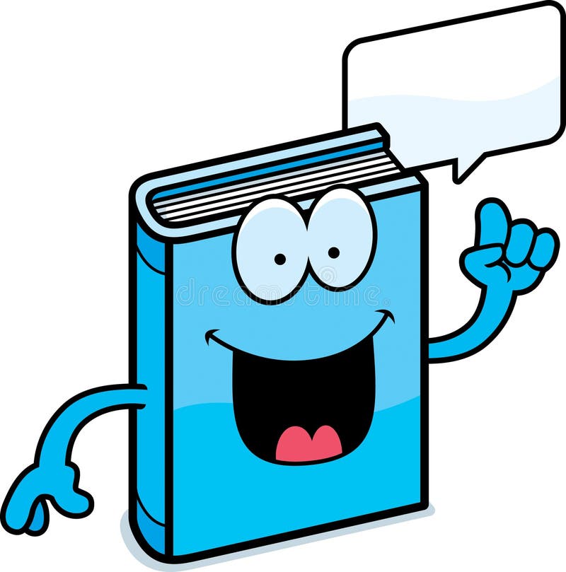 Cartoon Book Talking stock vector. Illustration of book - 47816019