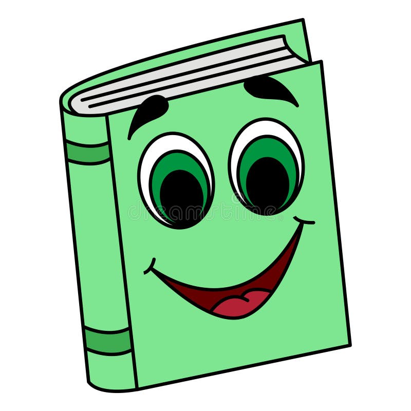 Cartoon Book stock vector. Illustration of cute, character - 276802194