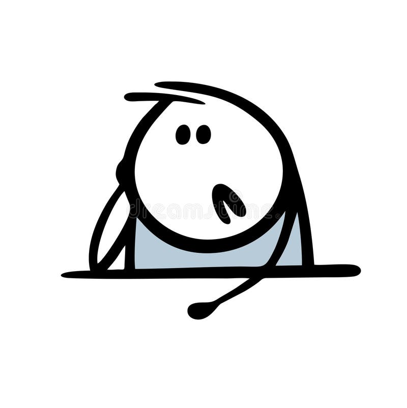 Unfortunate Stickman Stock Illustrations – 359 Unfortunate Stickman ...