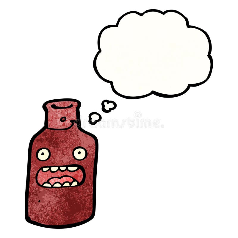 Cartoon bottle stock vector. Illustration of cartoon - 32102471