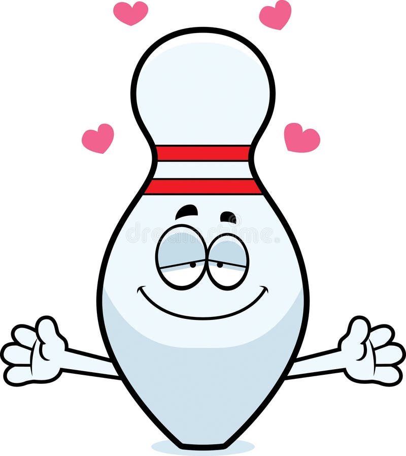 Bowling Pin Smiling stock vector. Illustration of bowling - 10390312
