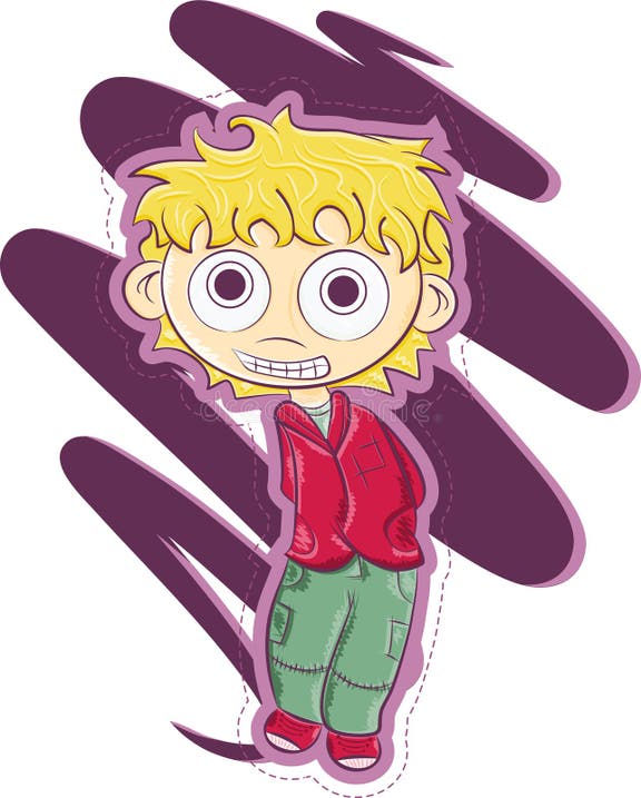Cartoon Boy stock vector. Illustration of male, modest - 21332746