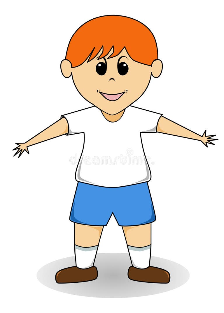 Brown Haired Boy Cartoon Stock Illustrations – 359 Brown Haired Boy ...