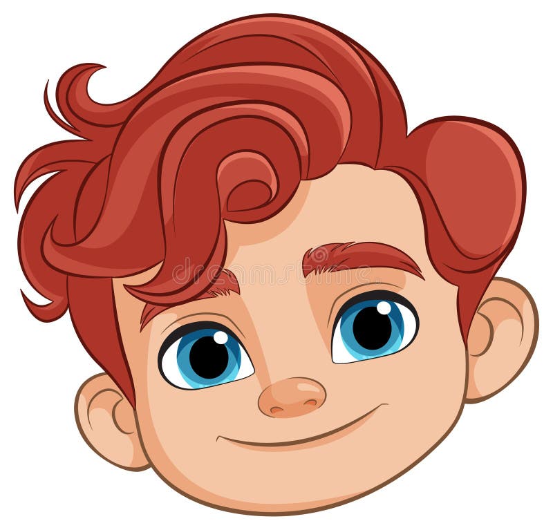 Cartoon Boy Blue Eyes Stock Illustrations – 3,582 Cartoon Boy Blue Eyes ...