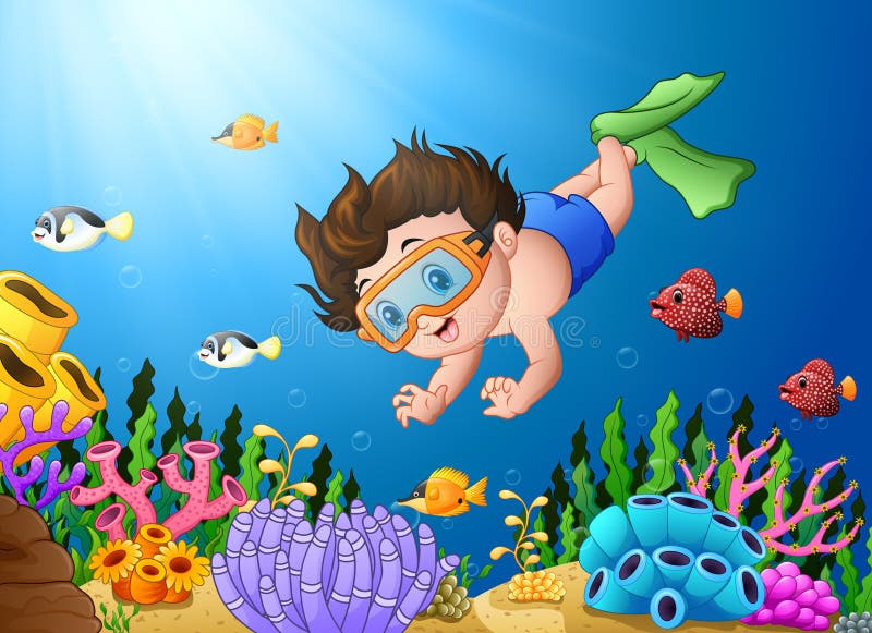 120+ Cartoon diving Free Stock Photos - StockFreeImages