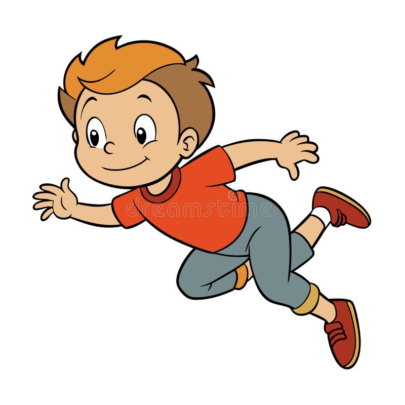 Cartoon Boy Flying Stock Illustrations – 18,839 Cartoon Boy Flying ...