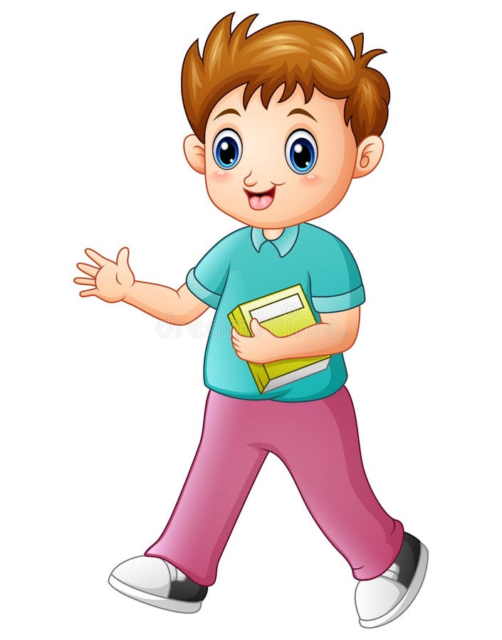 Cartoon Textbook Waving Stock Illustrations – 259 Cartoon Textbook ...