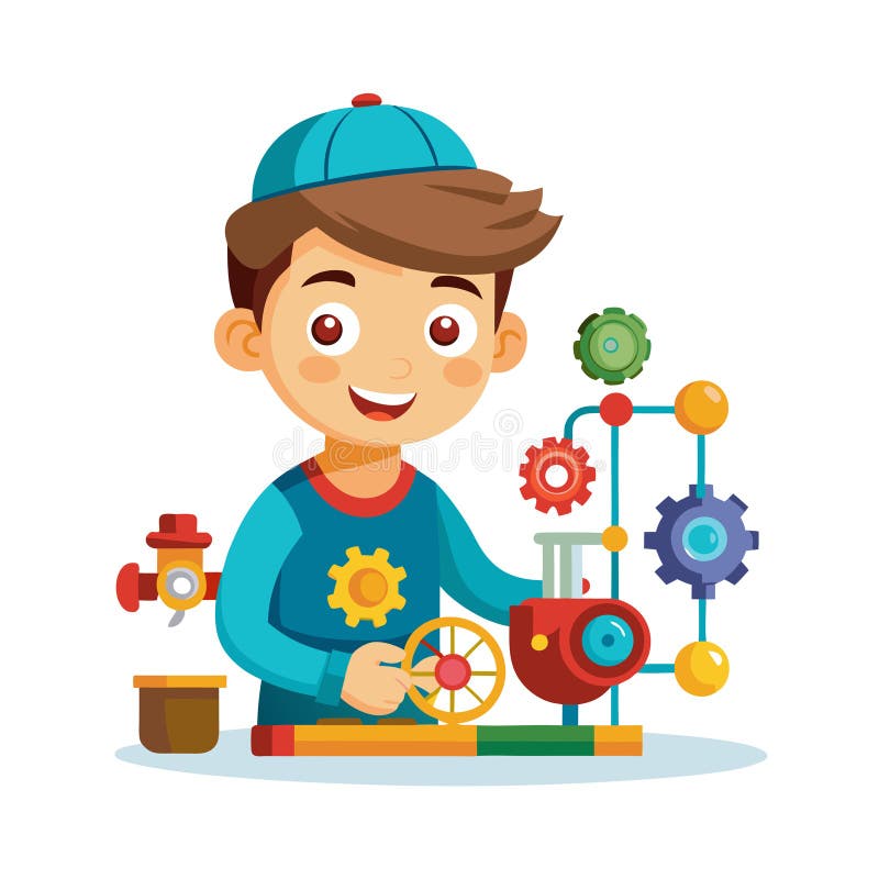 Boy Inventor Stock Illustrations – 341 Boy Inventor Stock Illustrations ...