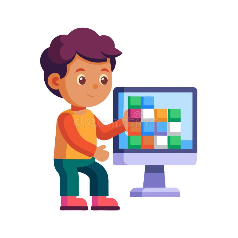 Puzzle Game Screen Stock Illustrations – 1,655 Puzzle Game Screen Stock ...