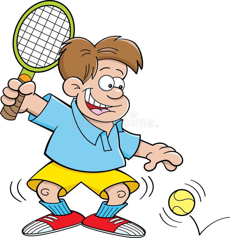 8+ Tennis cartoon boy Free Stock Photos - StockFreeImages