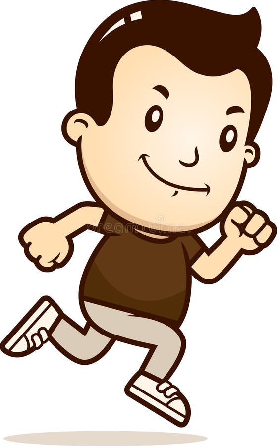 Retro Cartoon Running Boy Stock Illustrations – 641 Retro Cartoon ...