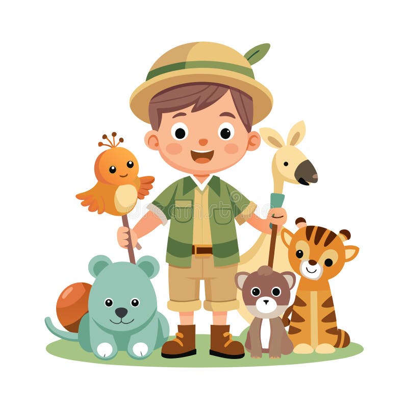 Safari Guide Vector