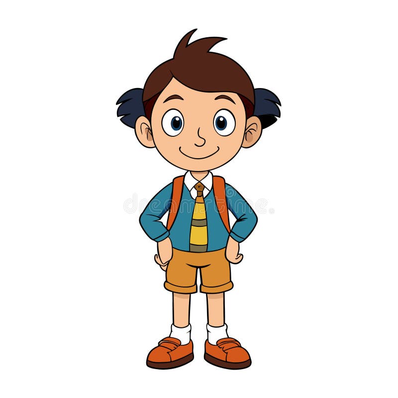 Cartoon Boy Student Ready Stock Illustrations – 1,589 Cartoon Boy ...