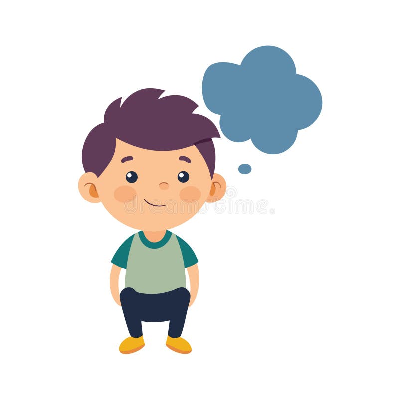Boy Bubble Child Drawing Thought Stock Illustrations – 142 Boy Bubble ...