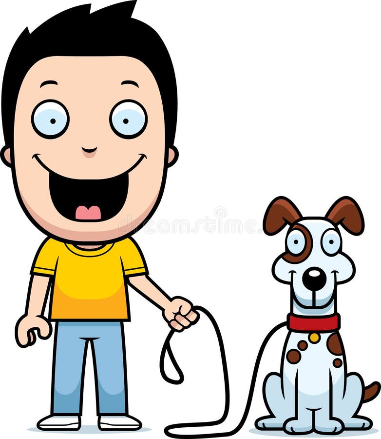 Cartoon Boy Dog Stock Illustrations – 17,329 Cartoon Boy Dog Stock ...