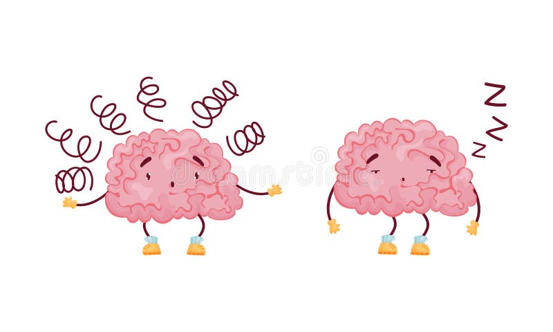 Puzzled brain stock illustration. Illustration of cognitive - 21440335