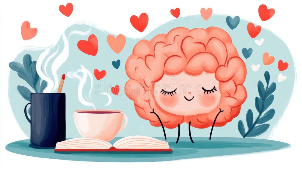 Brain Coffee Cartoon Stock Photos - Free & Royalty-Free Stock Photos ...