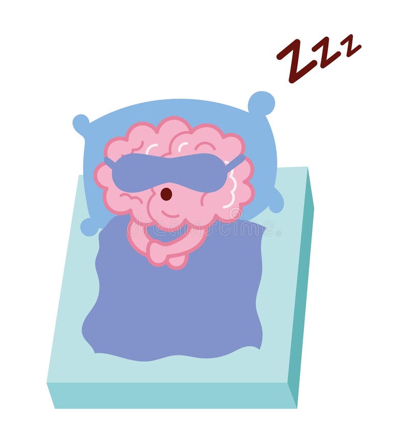 Brain Sleeping Stock Illustrations – 634 Brain Sleeping Stock ...