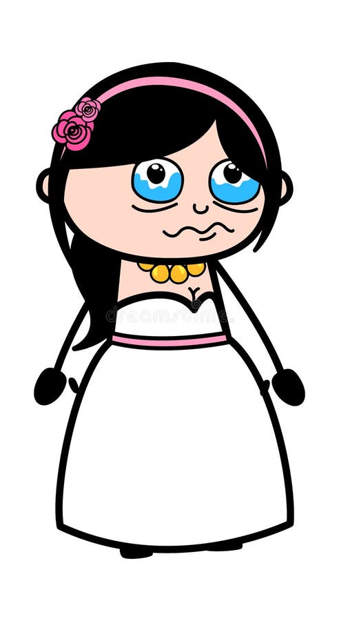 Depressed Bride Crying Stock Illustrations – 5 Depressed Bride Crying ...