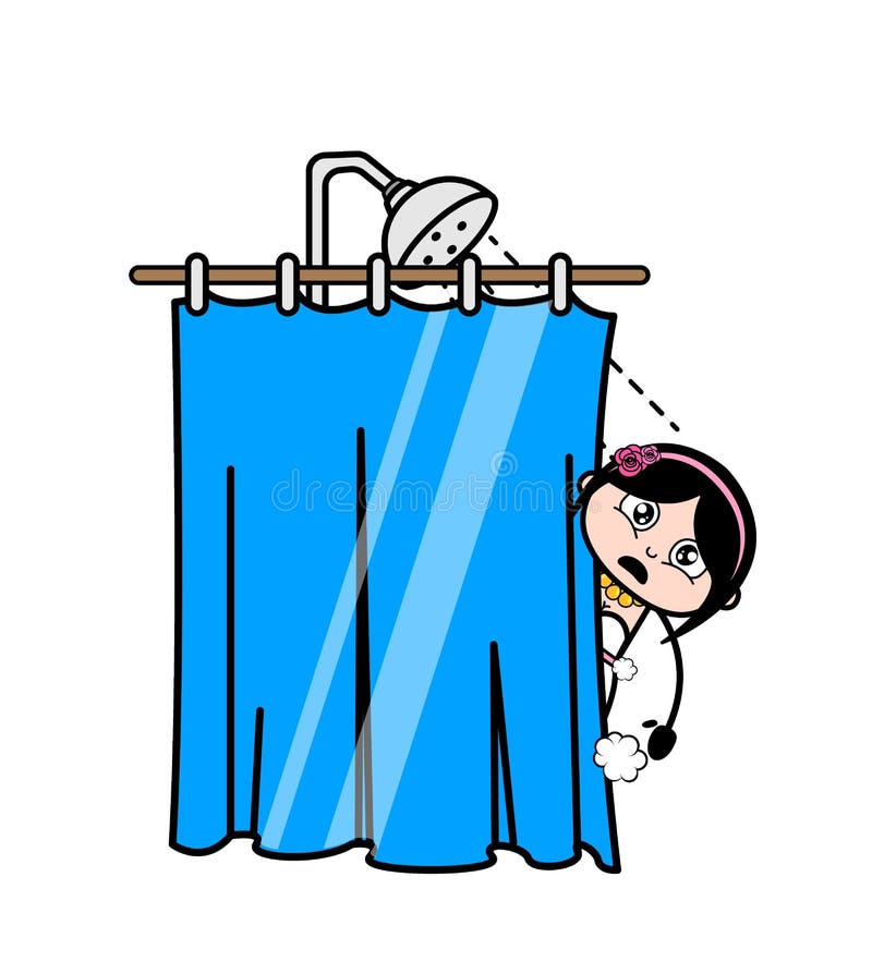 Taking Shower Stock Illustrations – 2,385 Taking Shower Stock ...